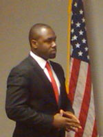 Kwabena Osei-Sarpong of Rife International, LLC Speaks with Delegation ...